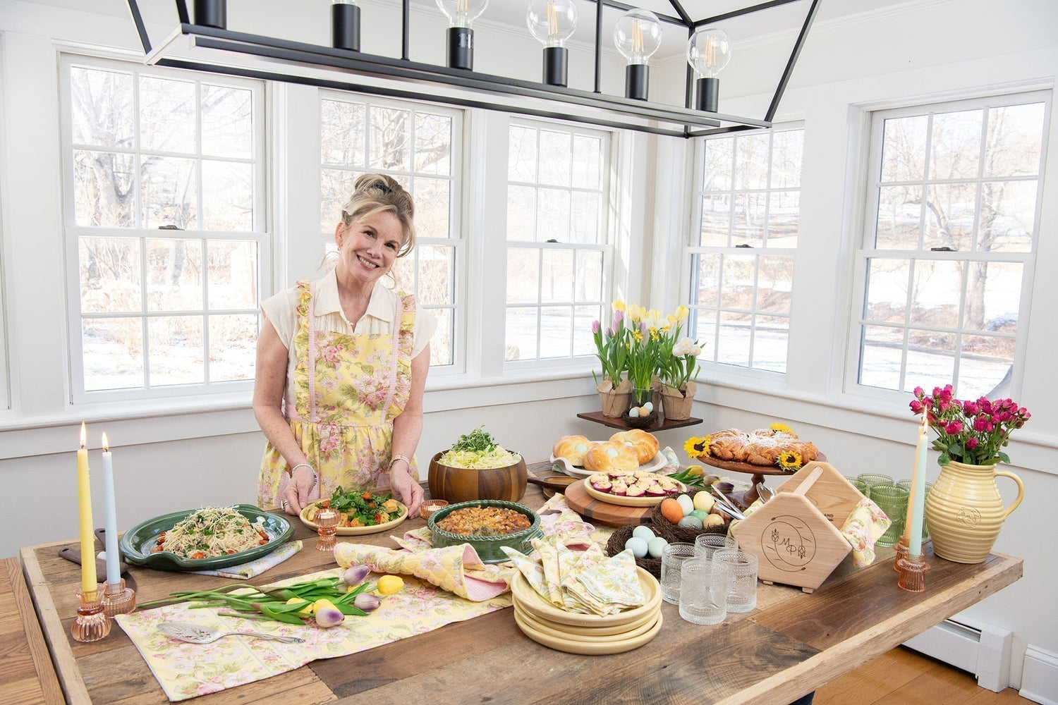 The Joy of Gathering: Easter Lunch Around the Table - Modern Prairie Inc.