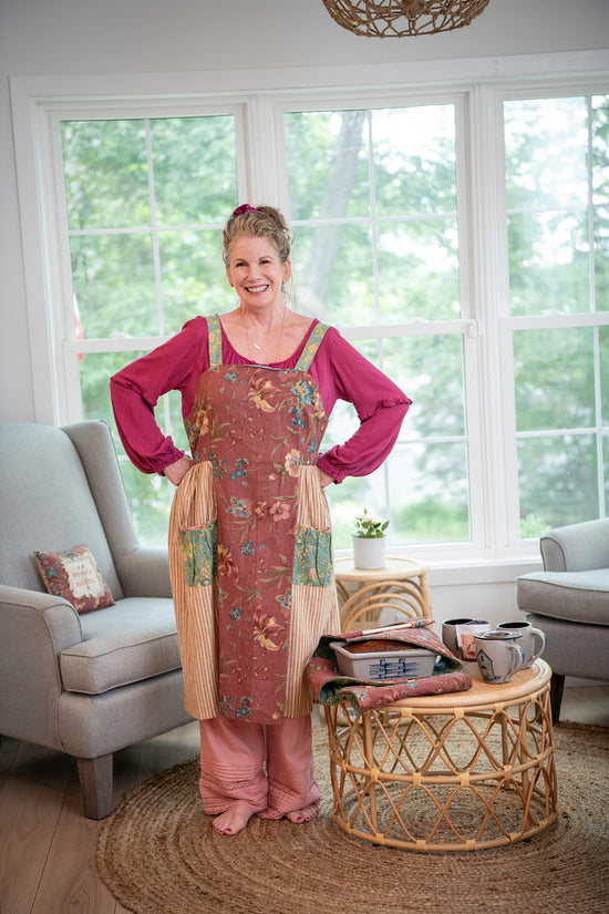 Cottagecore Patchwork Apron - Modern Prairie