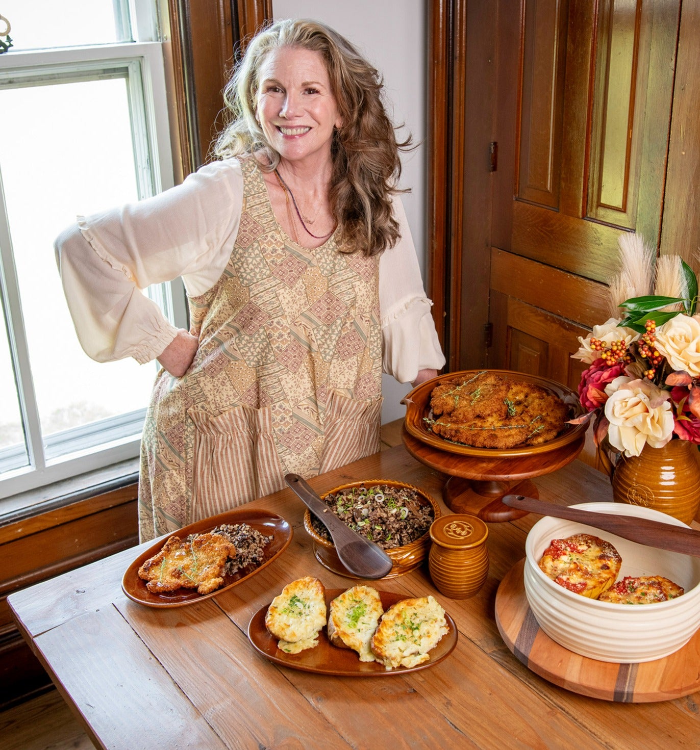 Cottagecore Patchwork Prairie Farmhouse Apron - Modern Prairie