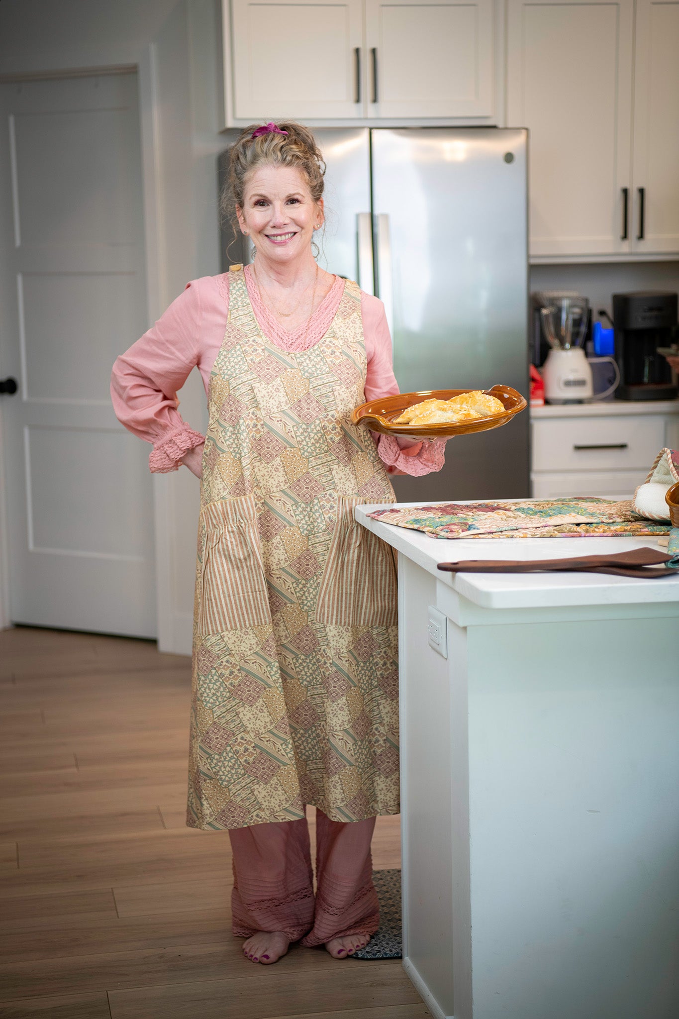 Cottagecore Patchwork Prairie Farmhouse Apron - Modern Prairie